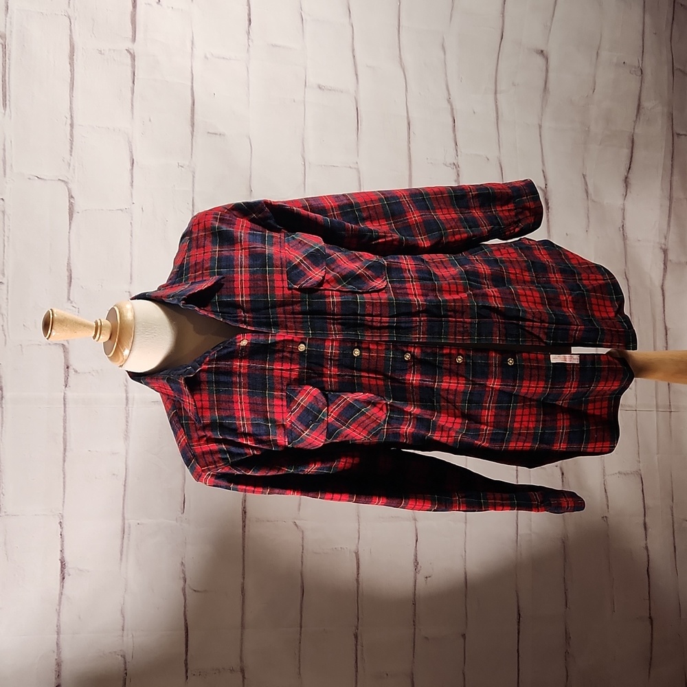 Pendleton Vintage Macpherson Red Tartan Flannel Shirt - Gem